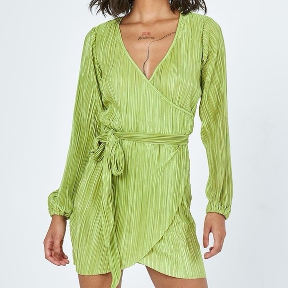 Princess Polly | Dresses | Princess Polly Walton Mini Dress Green In ...
